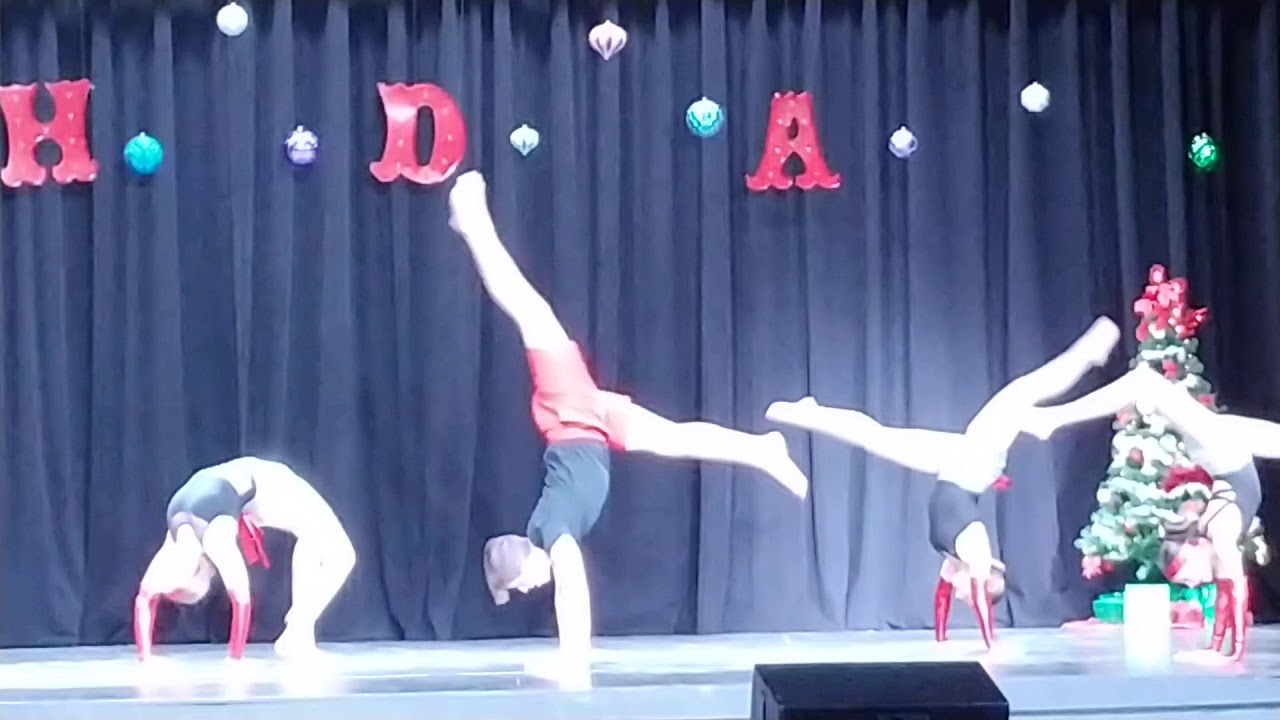 Christmas performance: Acro - YouTube