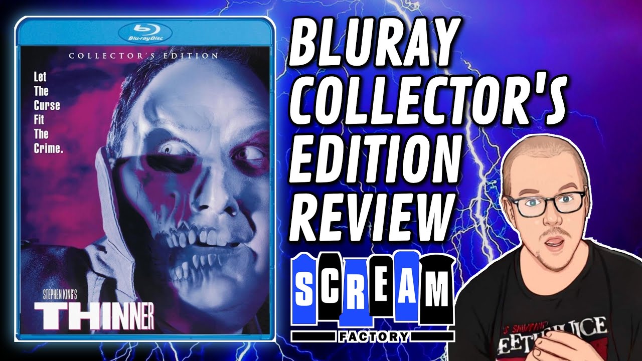 Thinner (1996) SCREAM Factory Bluray Collector's EDITION Review | Worth ...