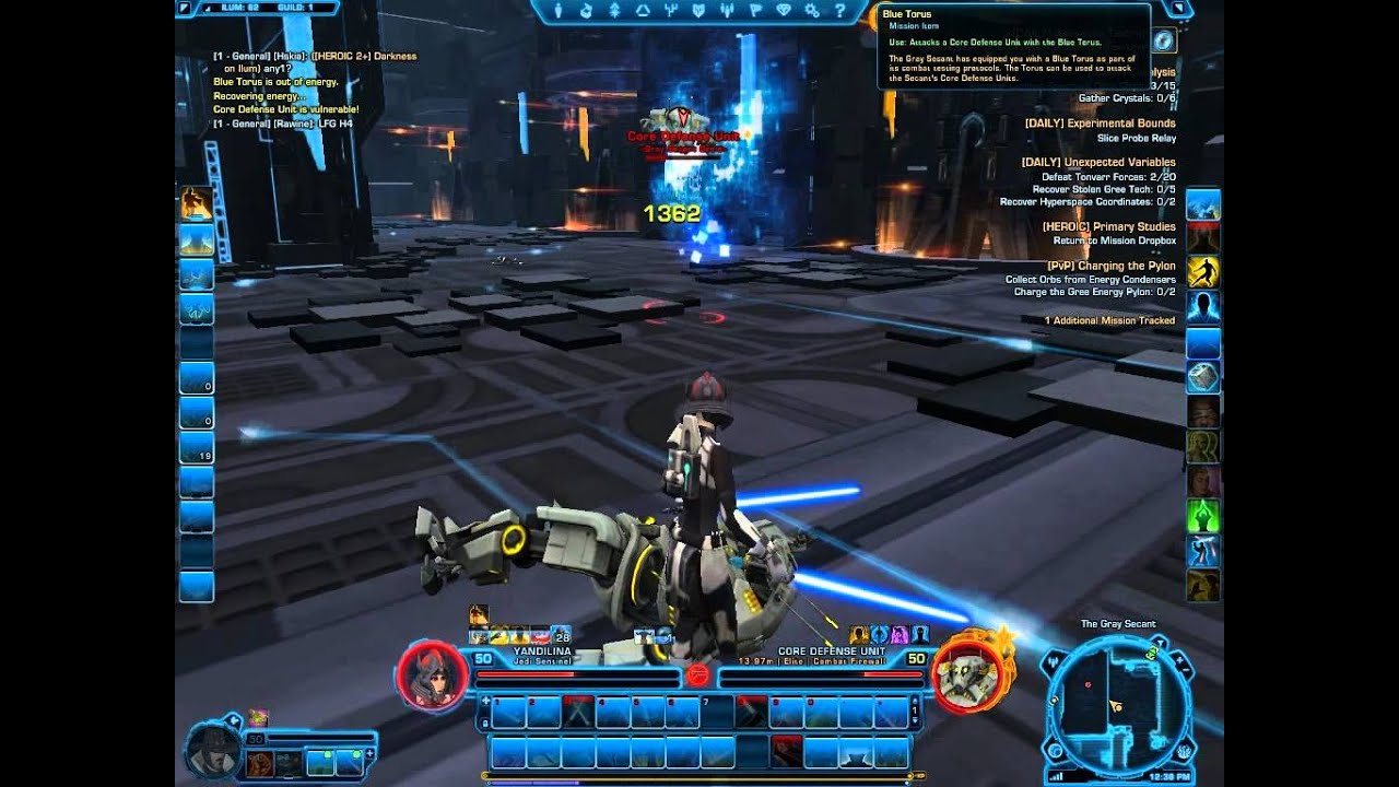 SWTOR Gree Event. Core Defense Unit - YouTube
