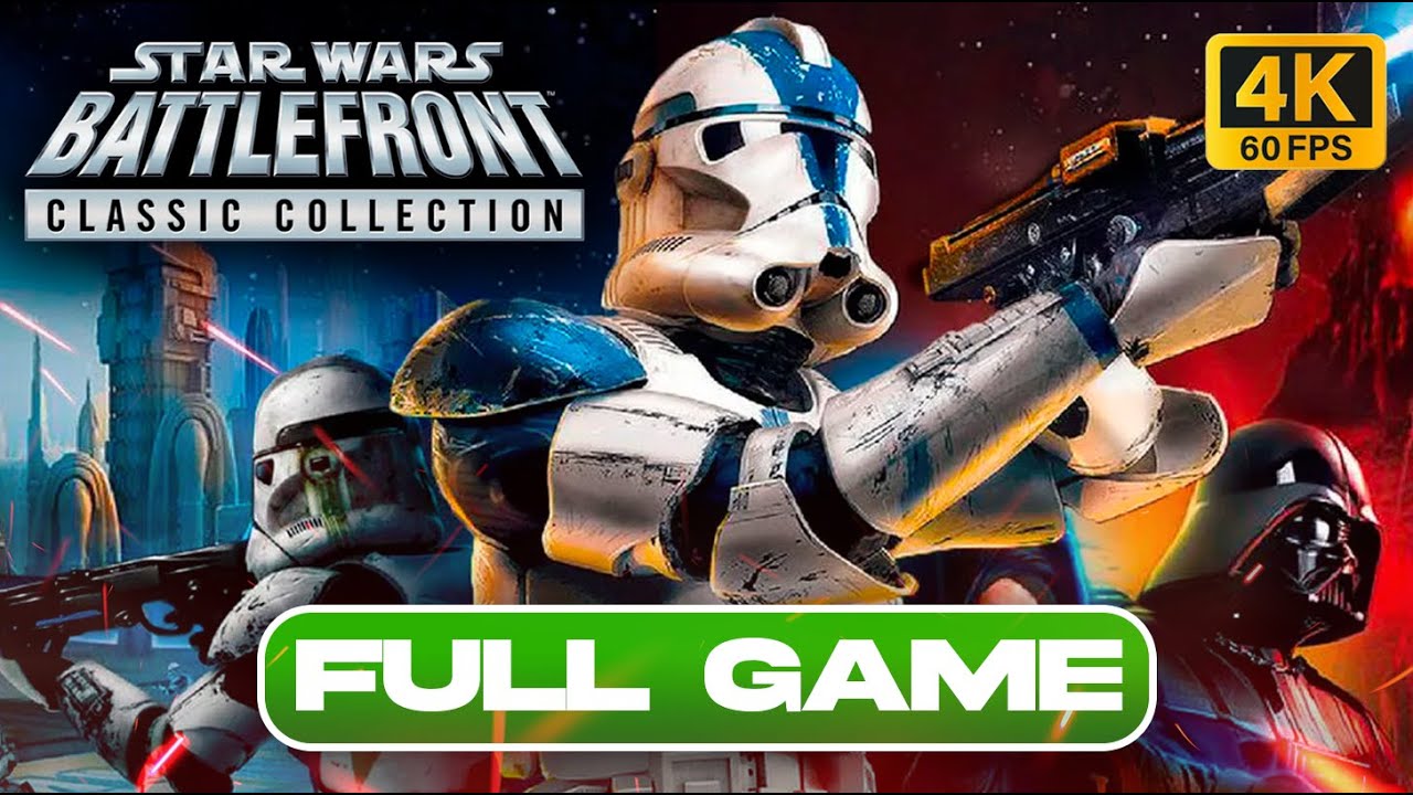 Star Wars Battlefront 2 Remastered Walkthrough Full game 4K60FPS - No ...