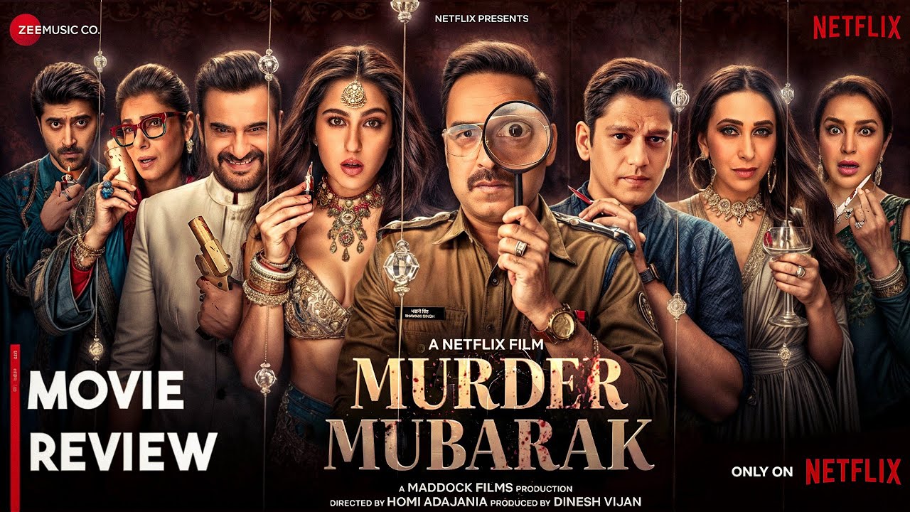 Murder Mubarak : MOVIE REVIEW |Pankaj Tripathi, Sara Ali Khan, Vijay ...