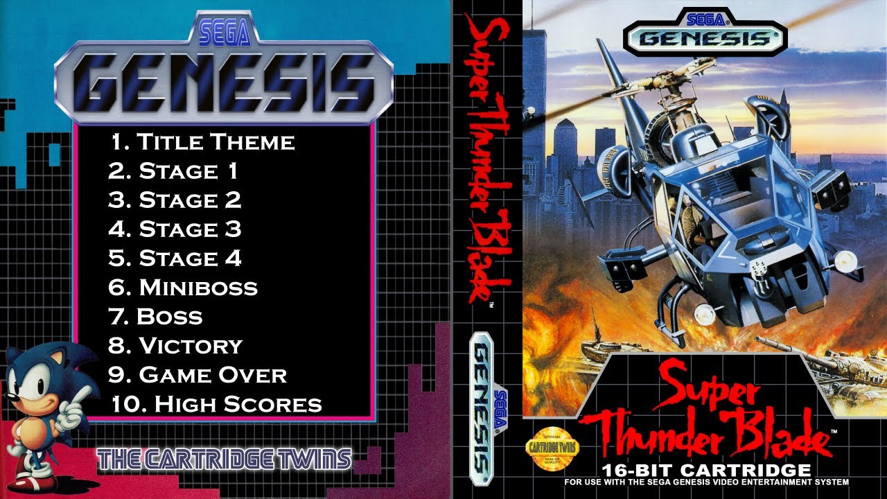 Super Thunder Blade - Sega Genesis OST - YouTube