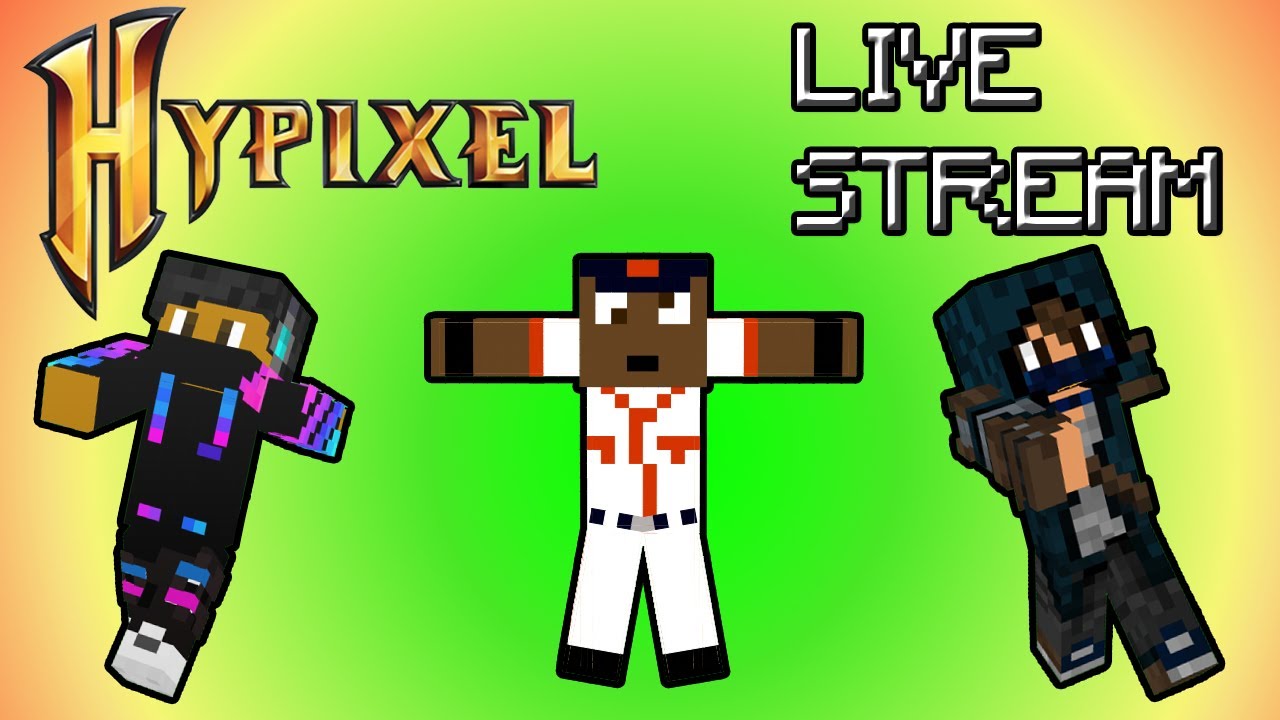 MORE HYPIXEL FUN!! - Hypixel Stream 3 (Re-upload) - YouTube