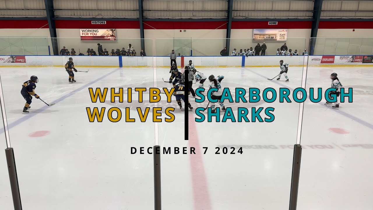 2024-12-07 Whitby Wolves U15B at Scarborough Sharks - YouTube
