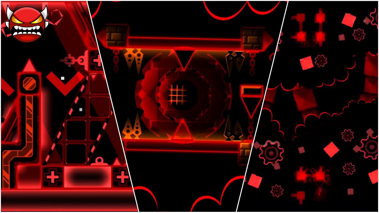 Vermillion heart by Koreaqwer and Loogiah (Insane demon) [Geometry dash ...