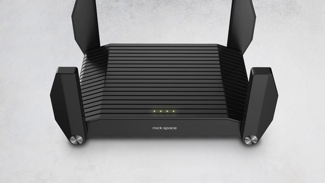 How to set up rock space AX1800 Wi-Fi 6 Router - YouTube