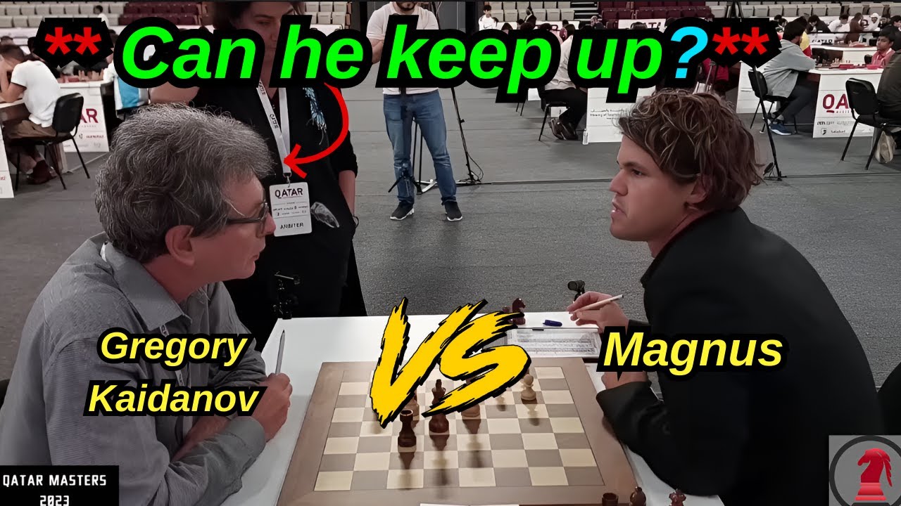 Can Gregory keep up with Magnus? - YouTube