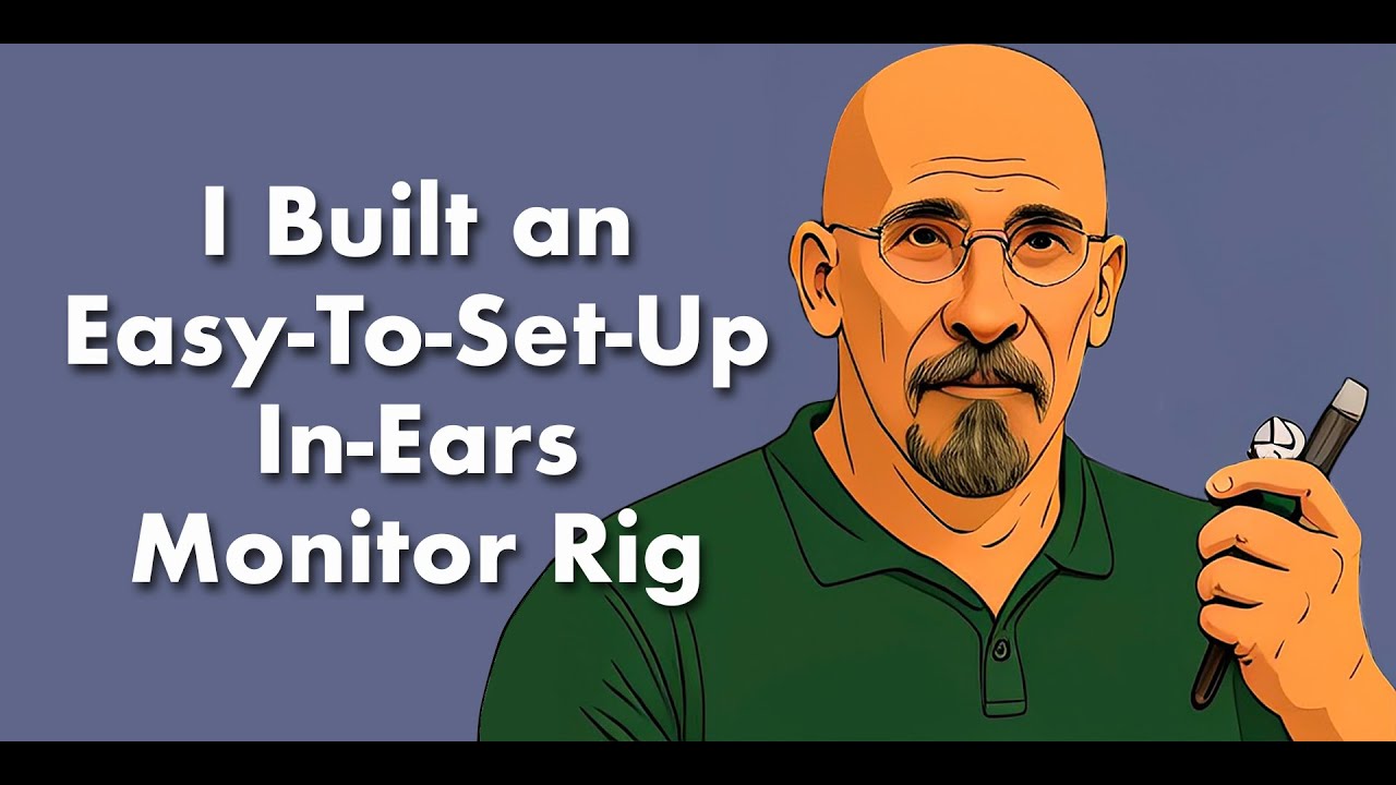 DIY In-Ears Monitor Rig - YouTube