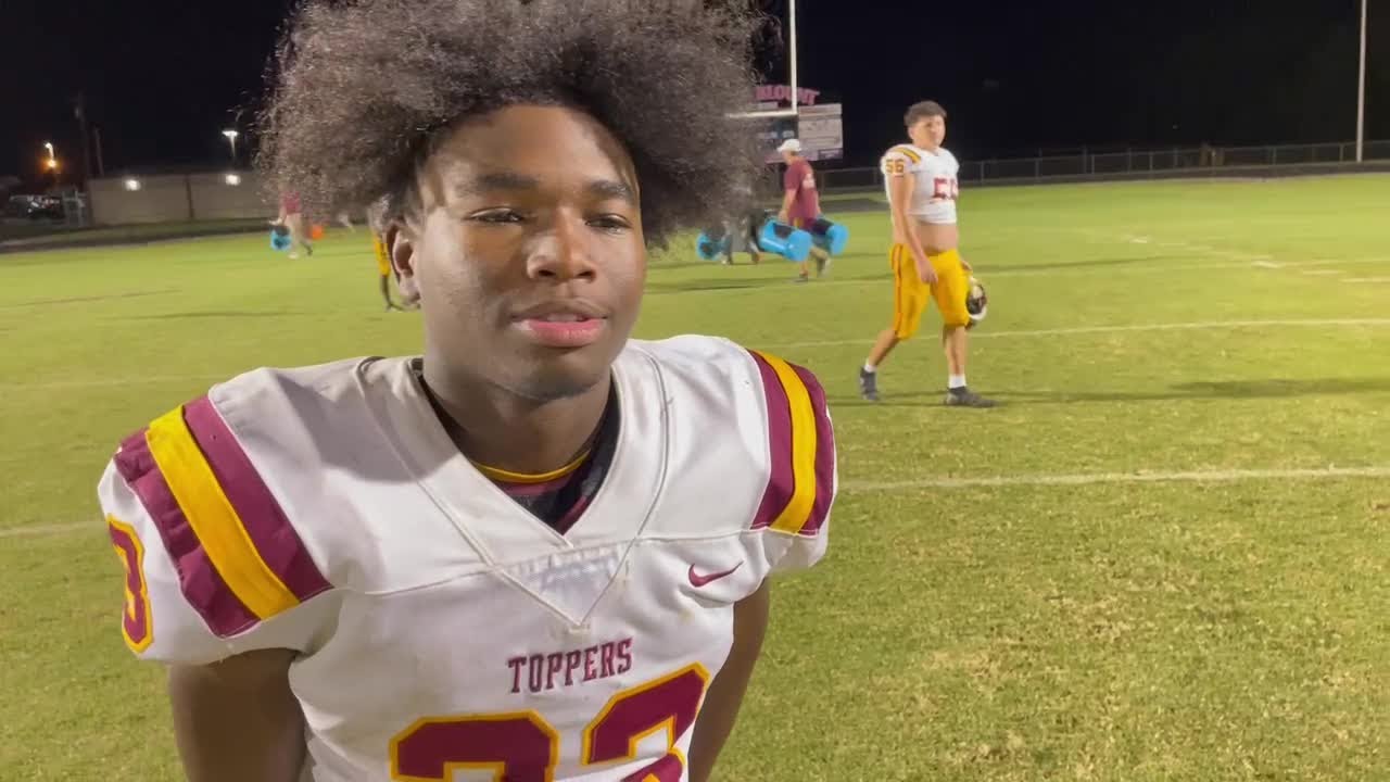 Javin Chester 156 yards rushing - YouTube