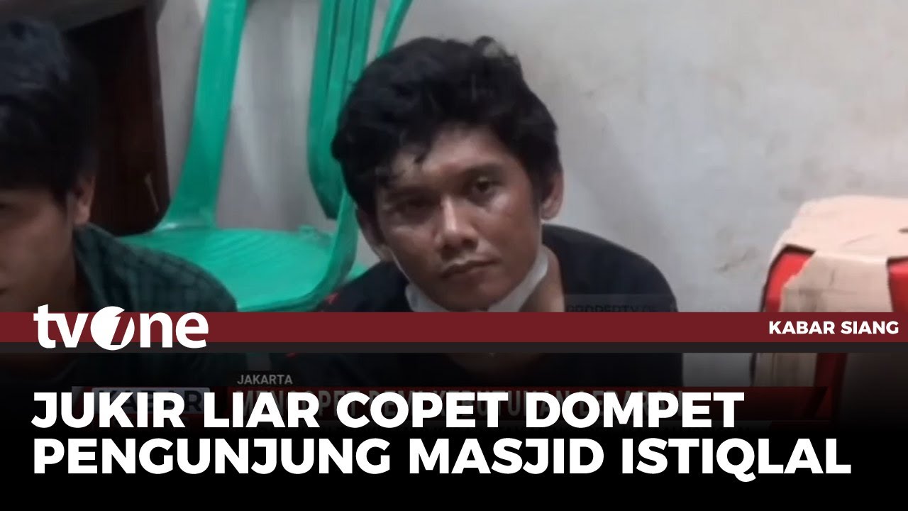 Jukir Liar Kedapatan Mencopet di Masjid Istiqlal | Kabar Siang tvOne - YouTube