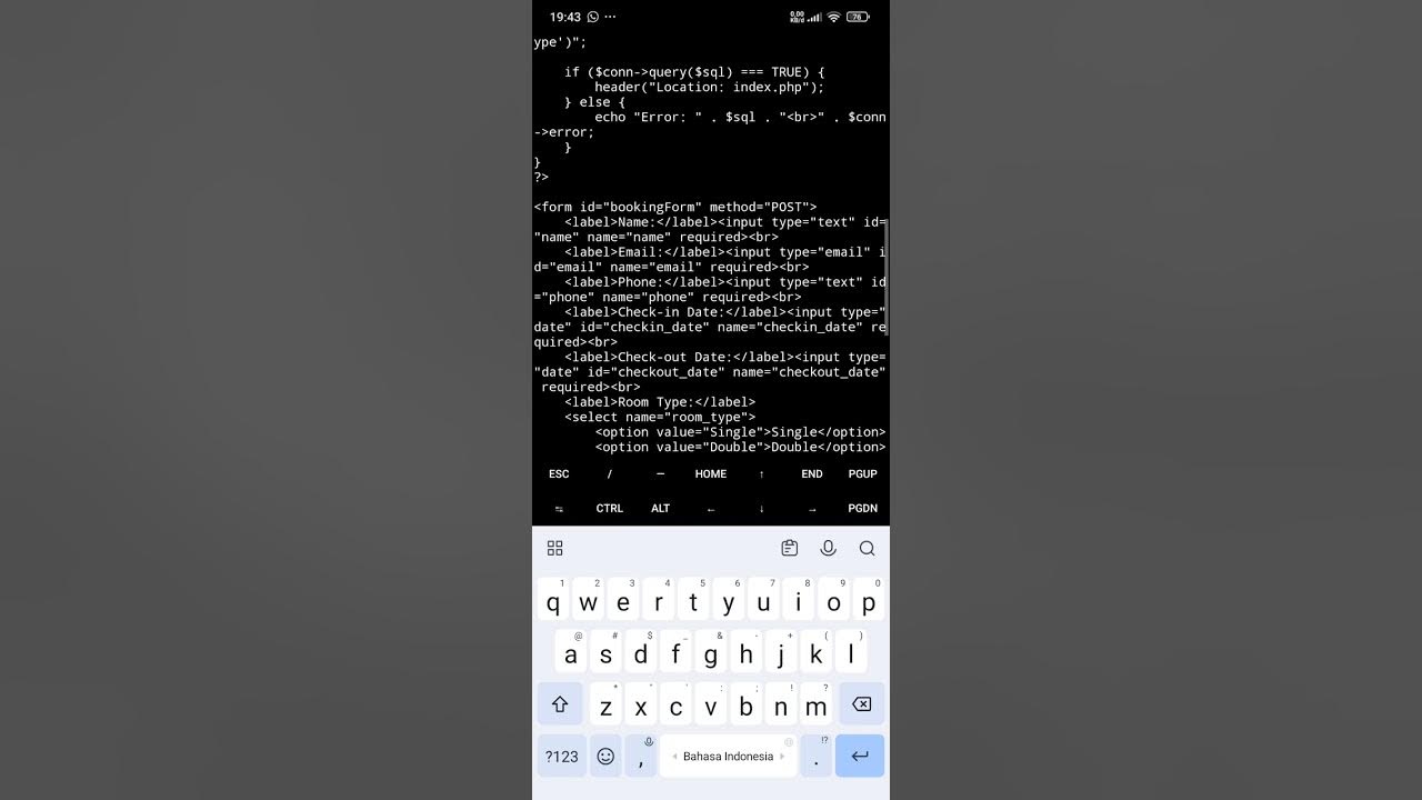 Sistem CRUD Sederhana dengan Bahasa Pemrograman PHP & Database MySQL atau mariaDB Part 3 - YouTube