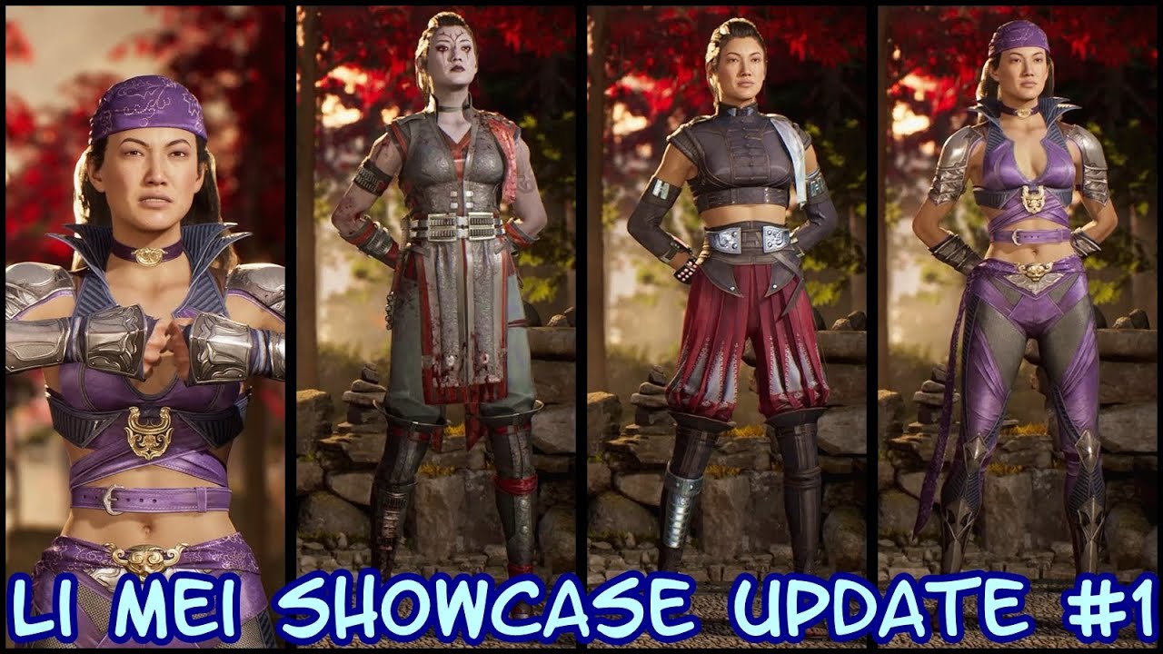 Li Mei Showcase - Gear & Skins (November 2023 Update) - Mortal Kombat 1 ...