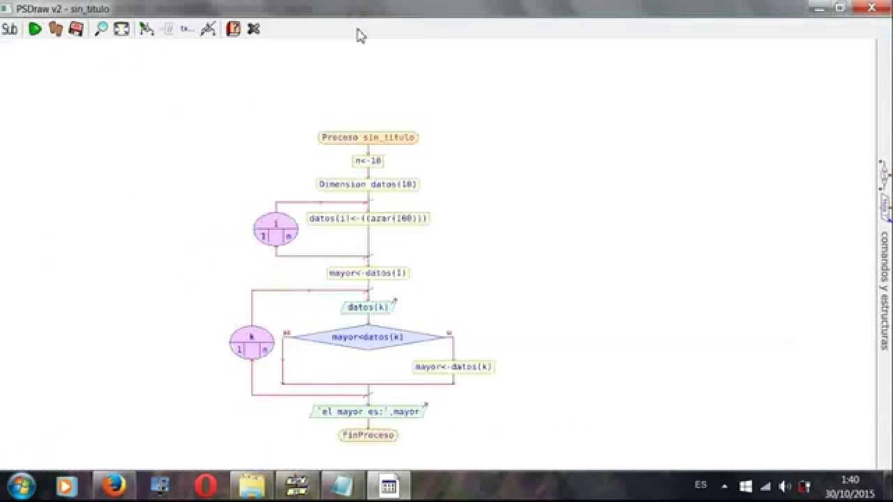 Ejercicios Pseint. Llena un vector con números aleatorios y encuentra ...