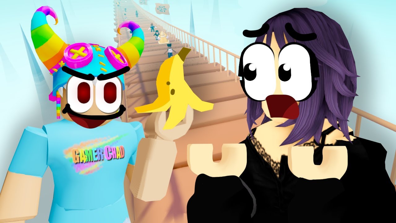 DONT FALL on the 100 PLAYER BROKEN BRIDGE | Roblox with Chad!!! - YouTube