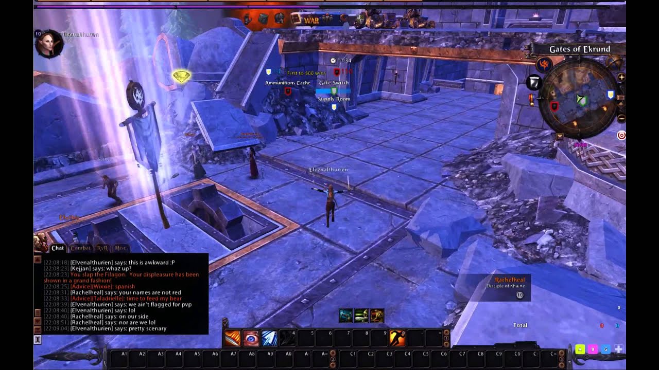 Warhammer online Return of Reckoning - Gates of Ekrund 04.07.2014 - YouTube