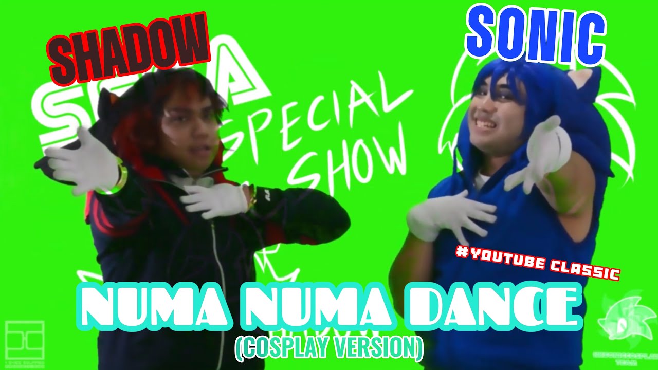 Sonic and Shadow - Numa Numa Dance | Cosplay version - YouTube