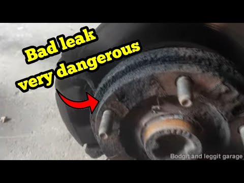 Ford Transit Back Axle Seal Leaking - YouTube
