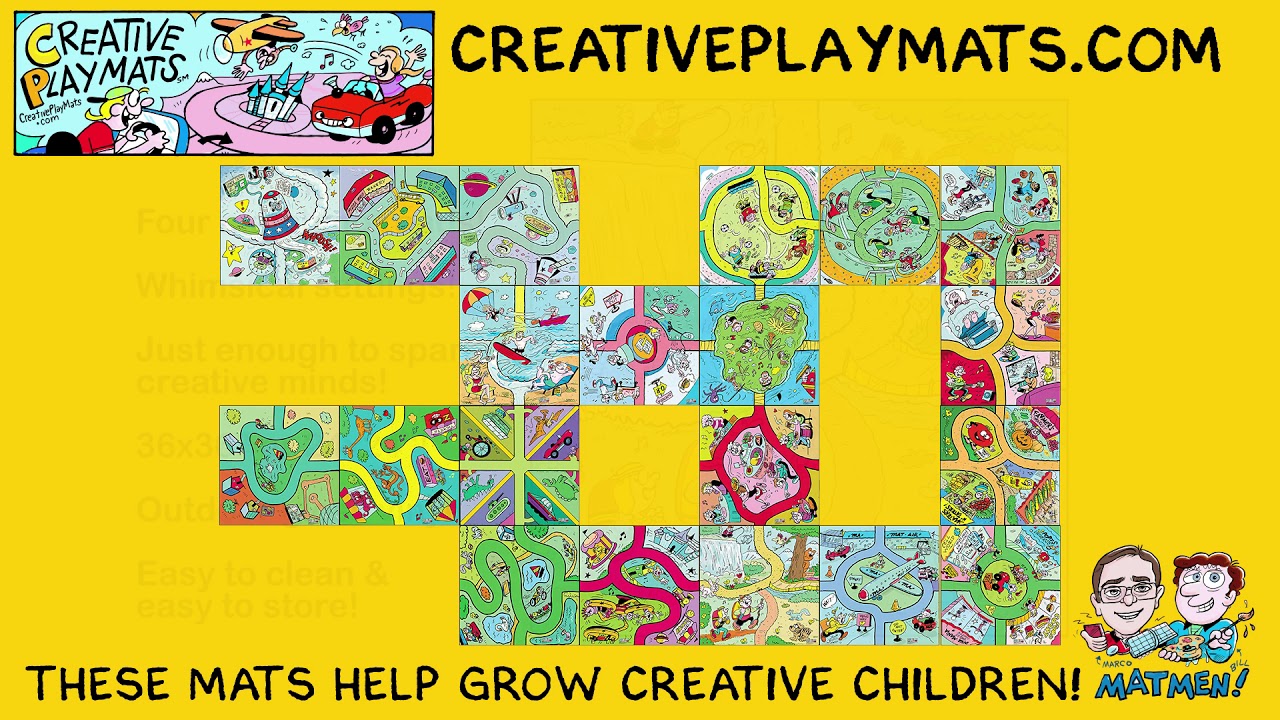 Creative Play Mats: These Mats Help Grow Creative Children! (And ...