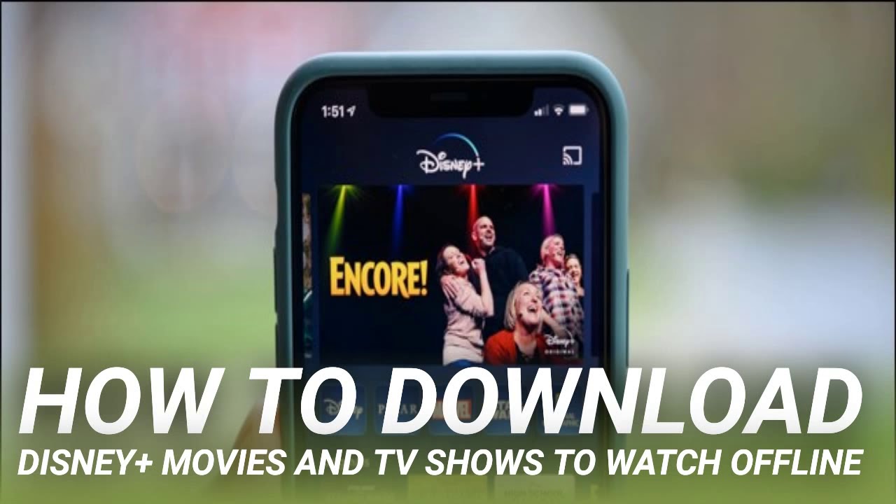 How to Download Disney+ Movies and TV Shows to Watch Offline - YouTube