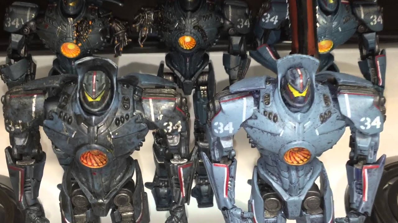 Horizon Brave & Reactor Blast Gypsy Danger Jaeger Review NECA - YouTube