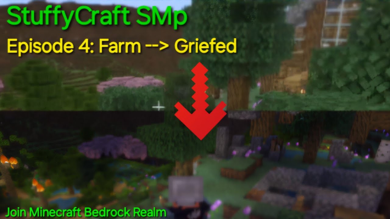 StuffyCraft SMp Ep4! Join Minecraft Bedrock Realm! - YouTube