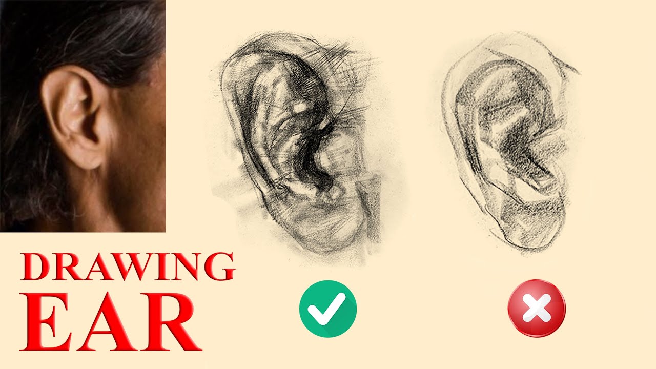 ️ How to make ear step by step - YouTube