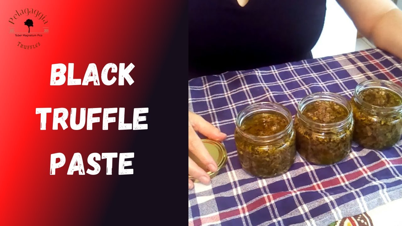 How to make black truffle paste - using a surplus of tuber aestivum ...