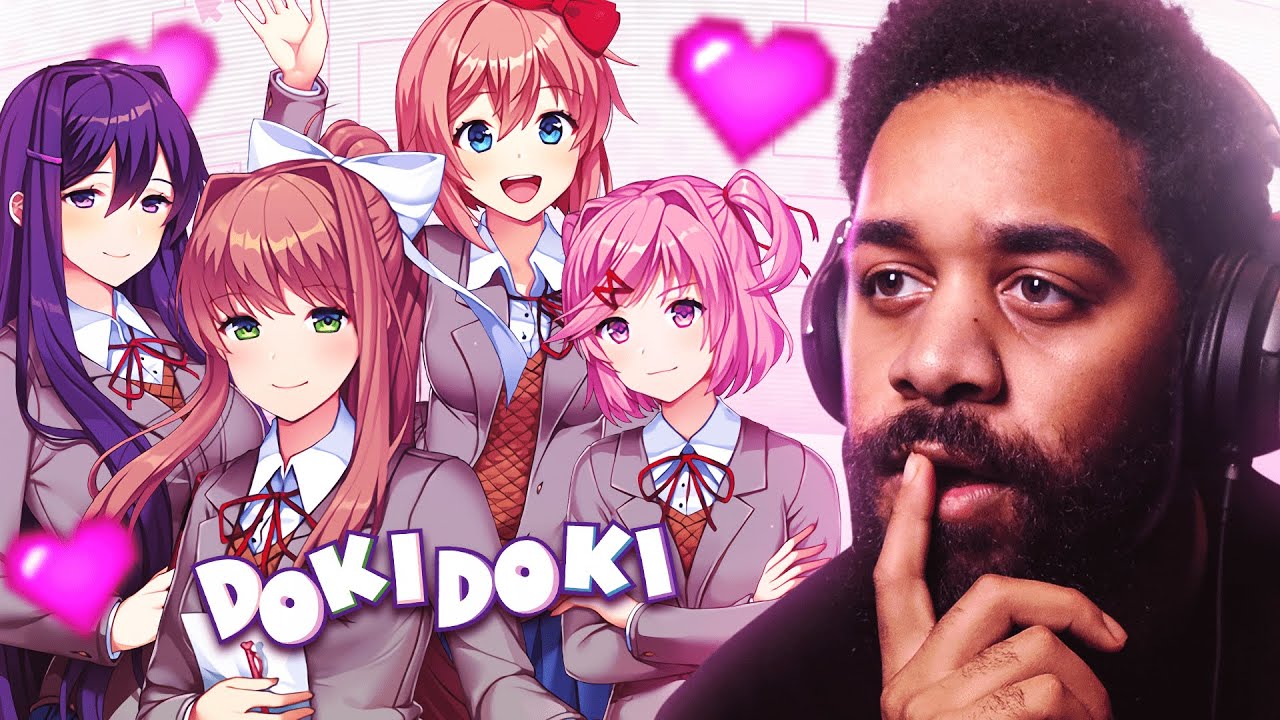 This Game is... Interesting | Doki Doki Literature Club Ep 1. - YouTube