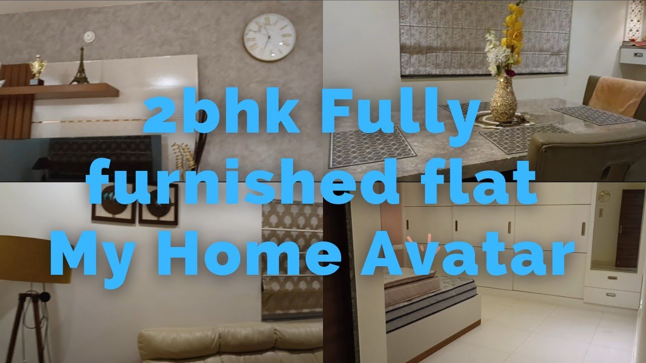 2bhk Fully furnished flat for sale || My home Avatar || Gated community ...