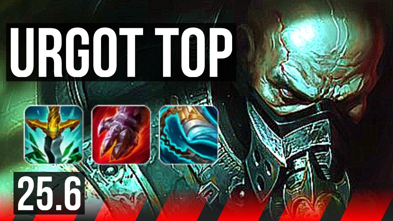 URGOT vs AMBESSA (TOP) | 700+ games, Dominating | KR Master | 25.6 ...