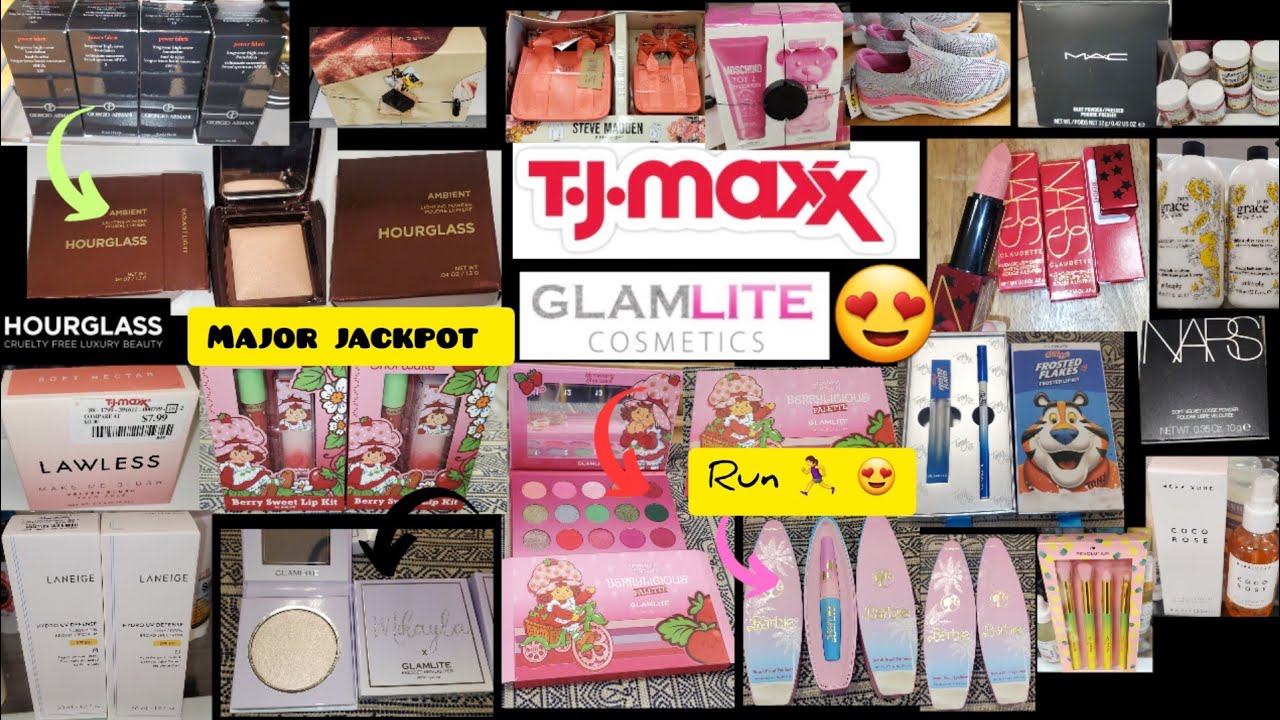 NEW STUFF AT TJ MAXX AND MARSHALLS | GLAMLITE JACKPOT ♥️ - YouTube