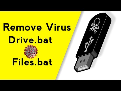 How To Remove Virus Drive.bat / Files.bat | Files.bat Virus Remove No ...