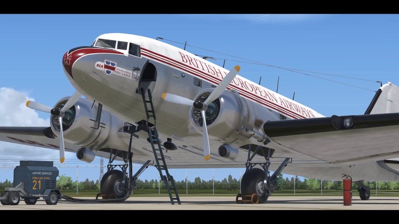 Aeroplane Heaven - C-47/DC-3 Engine start guide - YouTube