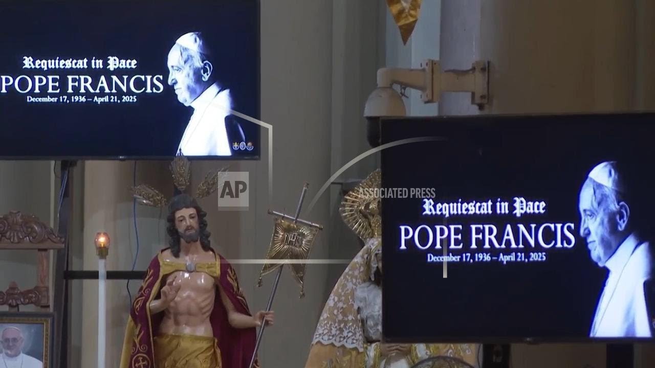 Faithful in Philippines, Asia's largest Roman Catholic nation, mourn ...