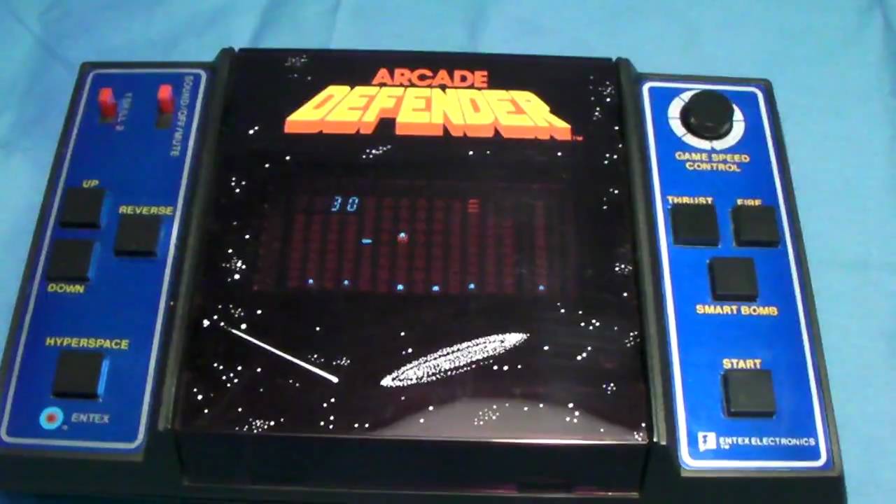 【電子ゲーム】ディフェンダー ENTEX DEFENDER (Electronic Game) HD - YouTube