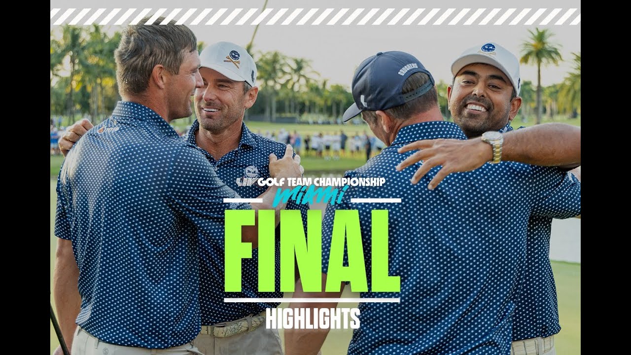 Full Highlights: DeChambeau, Crushers win Team Championship | Miami ...