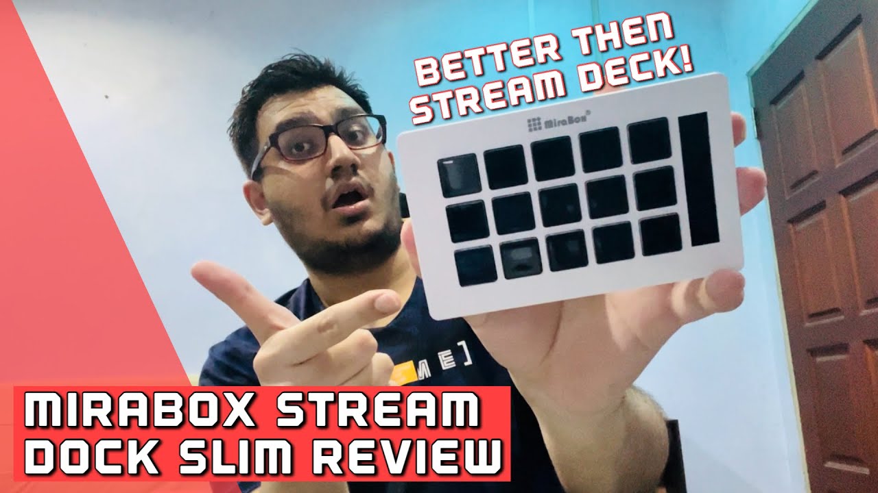 Better Then Stream Deck! Mirabox Stream Dock Slim Review Malaysia - YouTube
