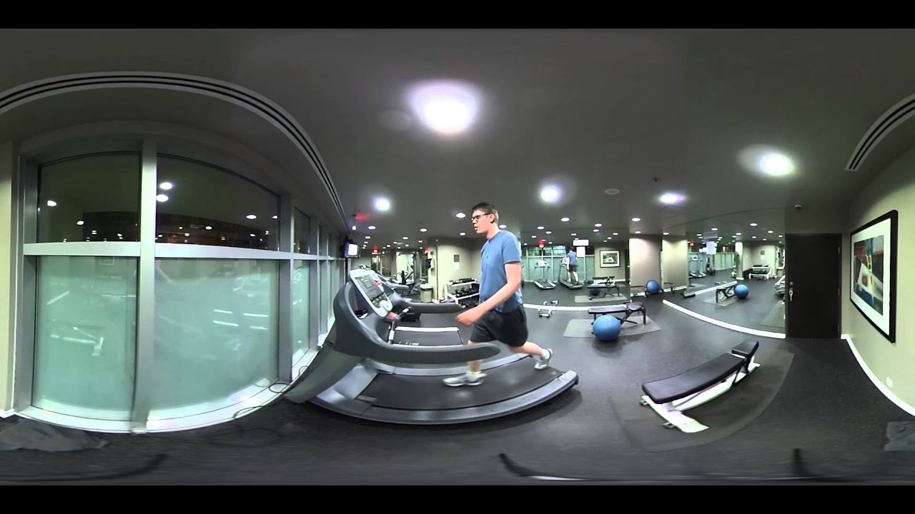 360 Video: Virtual reality cardio workout, stretching and running for ...