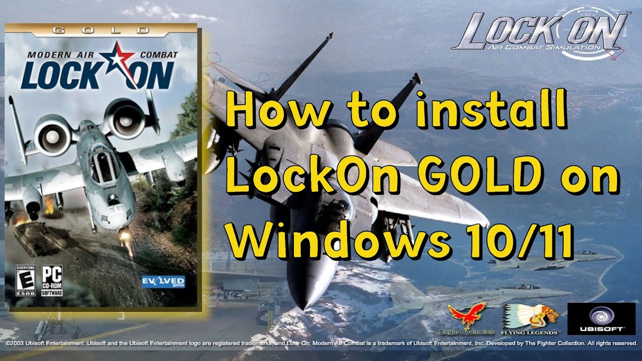 How to install Lock On GOLD Windows 10 tutorial - YouTube