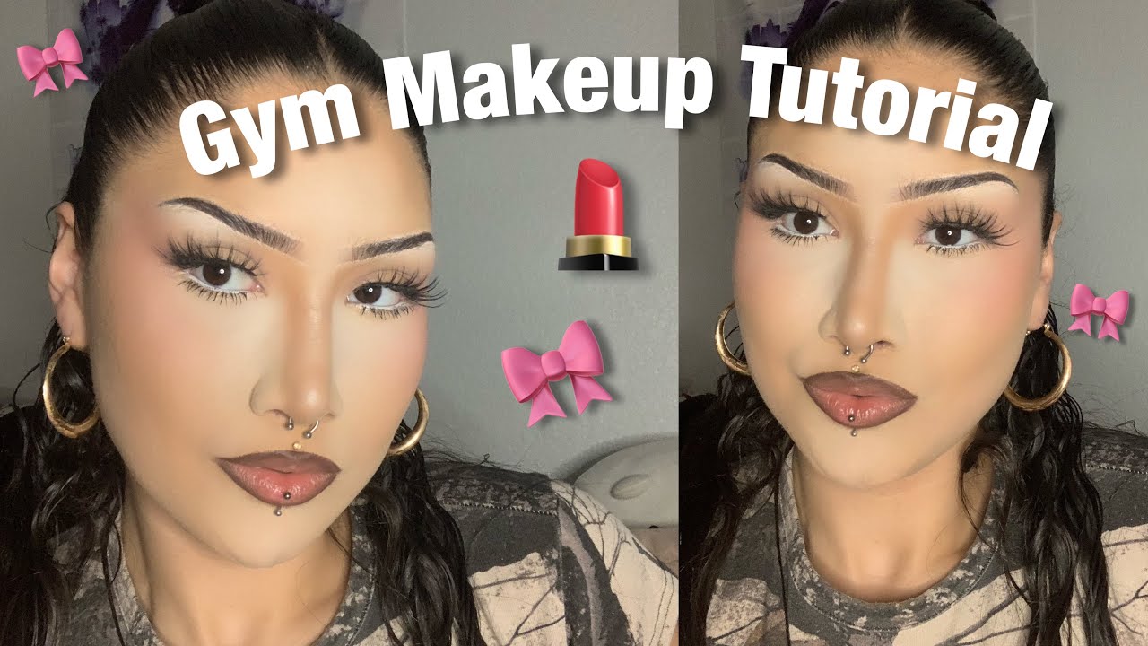 Gym Makeup Tutorial + GRWM - YouTube