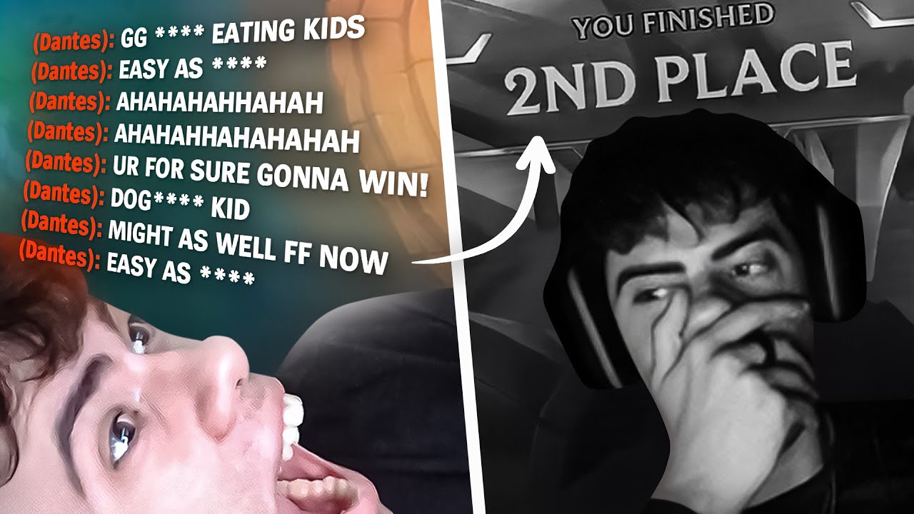 What happens when being TOXIC in TFT goes wrong... - YouTube