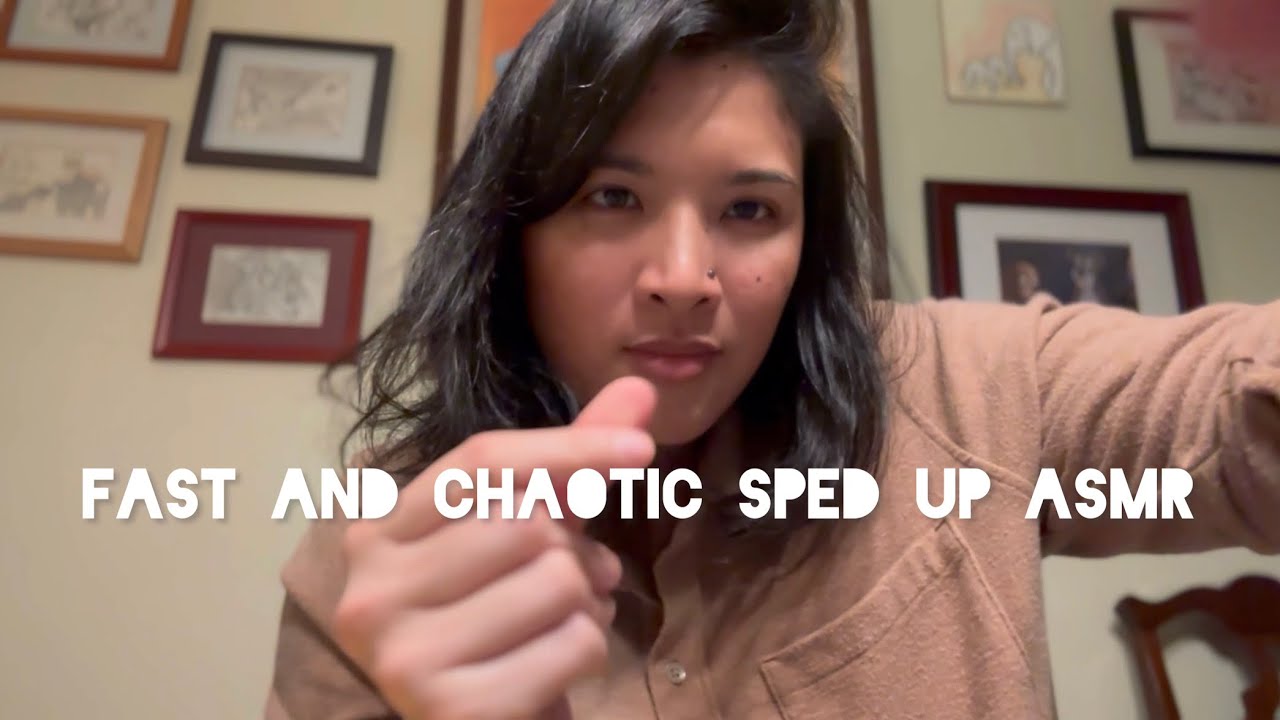Fast and chaotic sped up and looped ASMR! - YouTube