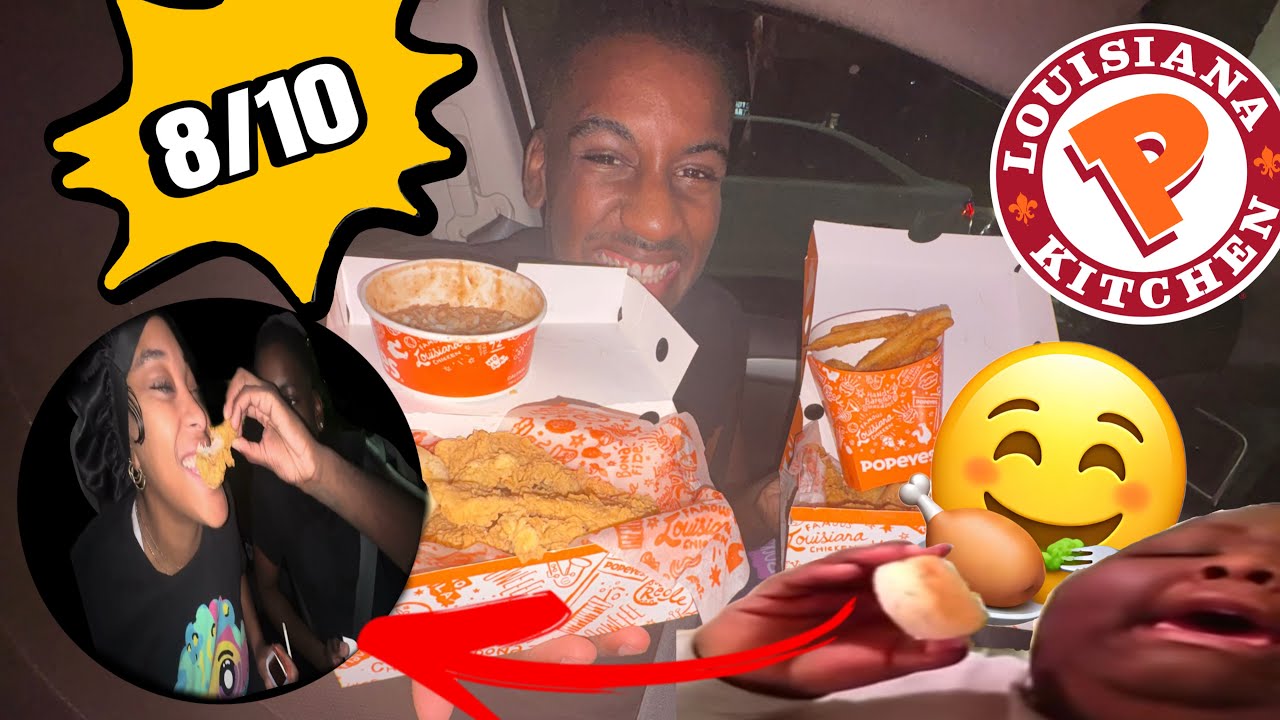 Trying Popeyes For The First Time ‼️Went ALL OUT! 🍗🔥 (Full Menu Review ...