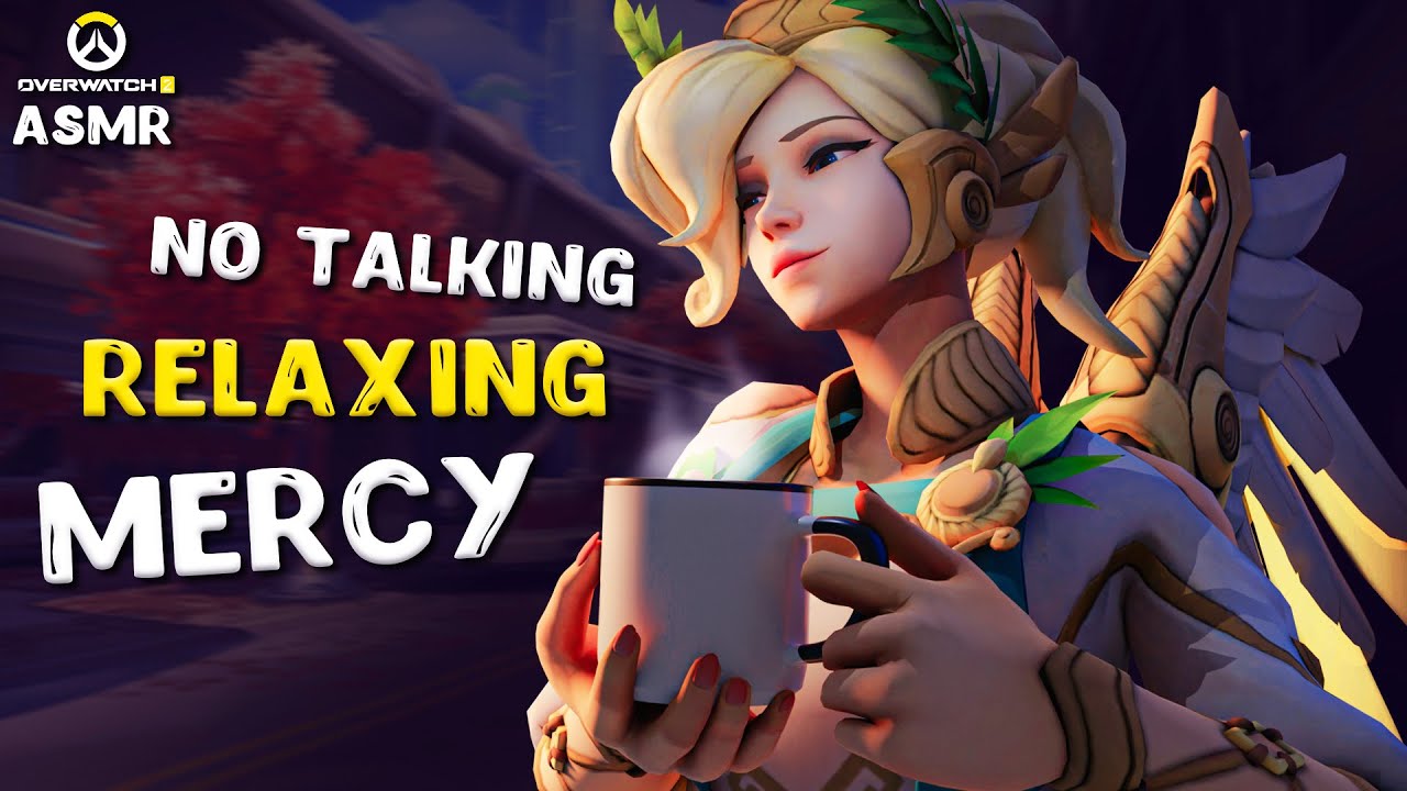 RELAXING COMP MERCY 🤒💝 OVERWATCH 2 ASMR Gaming 💛 Handcam, No Talking ...