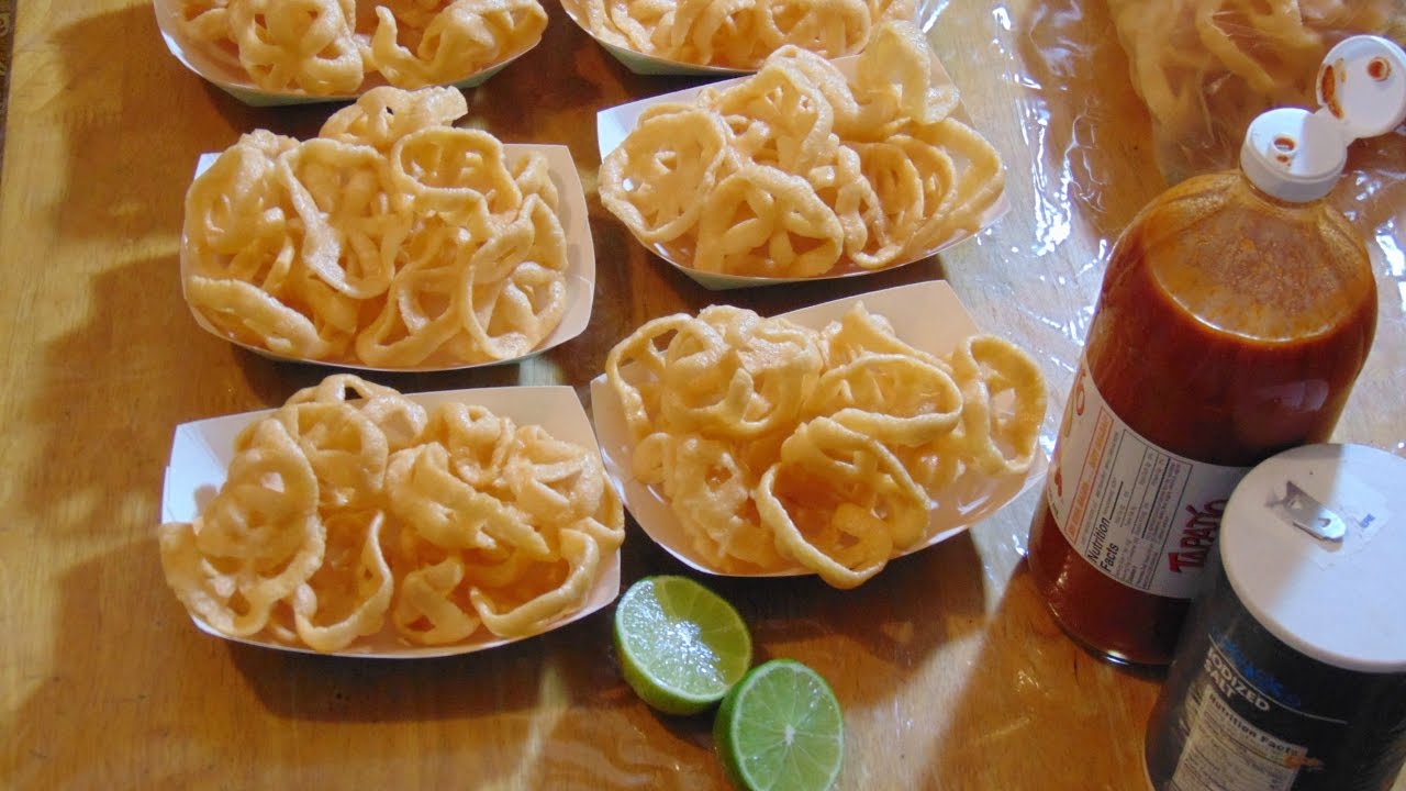 CHICHARRONES DE HARINA BOTANA PARA VENDER O PARA FIESTA - YouTube