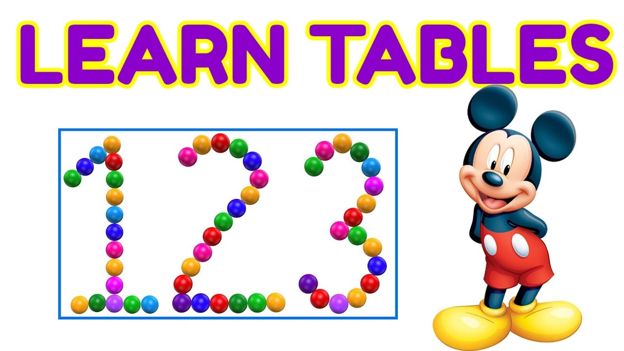 Table of 2 | 2 ki Table| 2 का पहाड़ा | Learn Table | - YouTube