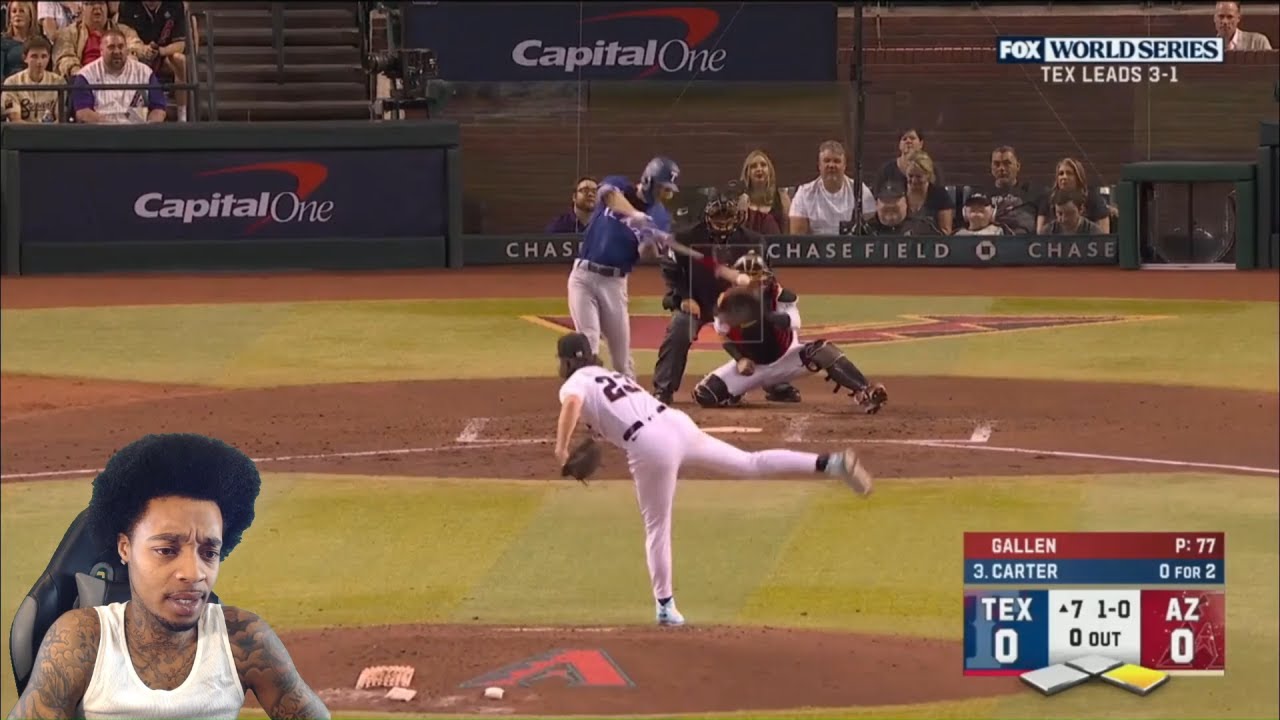 FlightReacts To Rangers vs D-backs Game 5 World Series Full Highlights ...