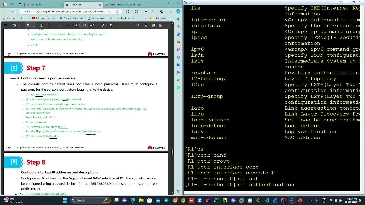 Network Lab3_part 3(HANDS ON) - YouTube