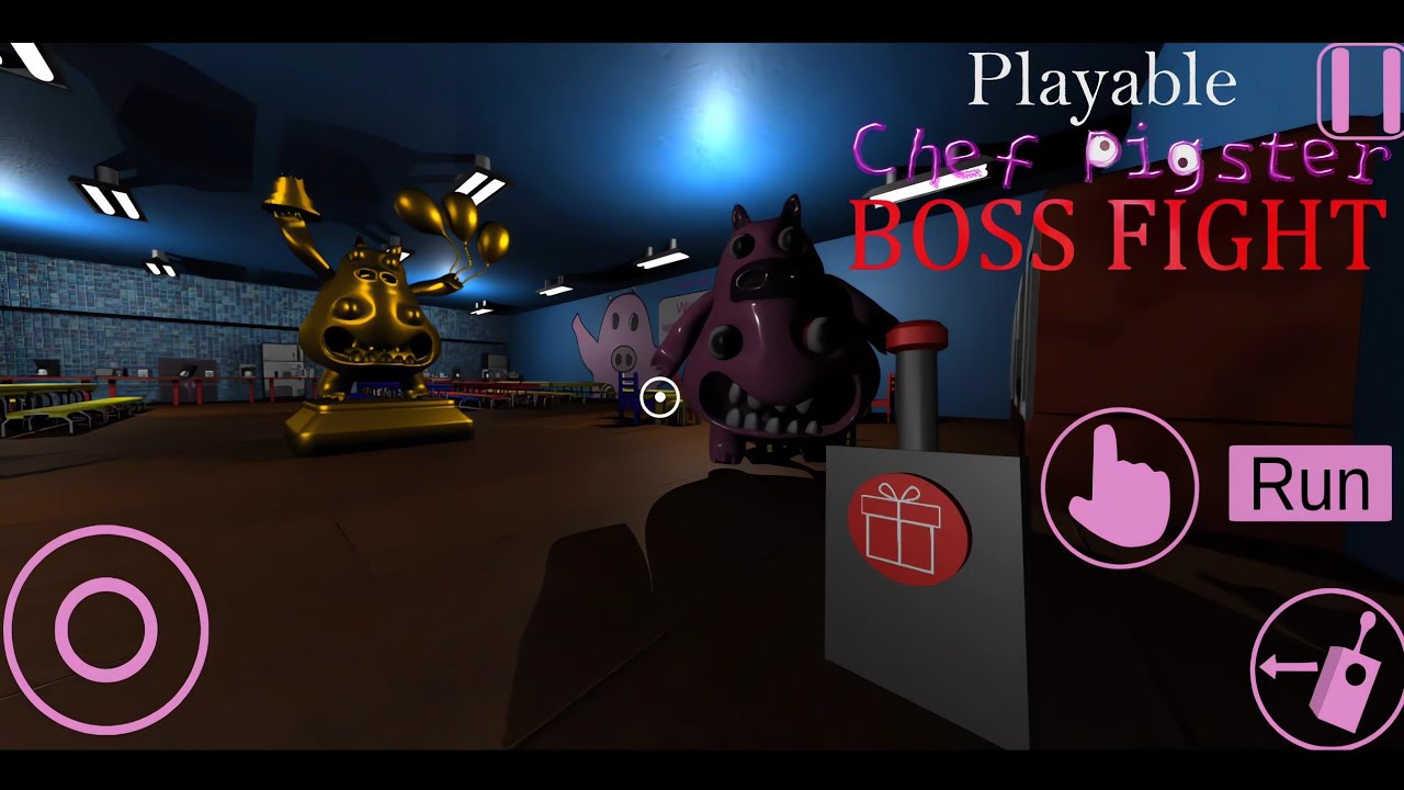 Playable Chef Pigster BOSS FIGHT Mobile - Full Gameplay - YouTube
