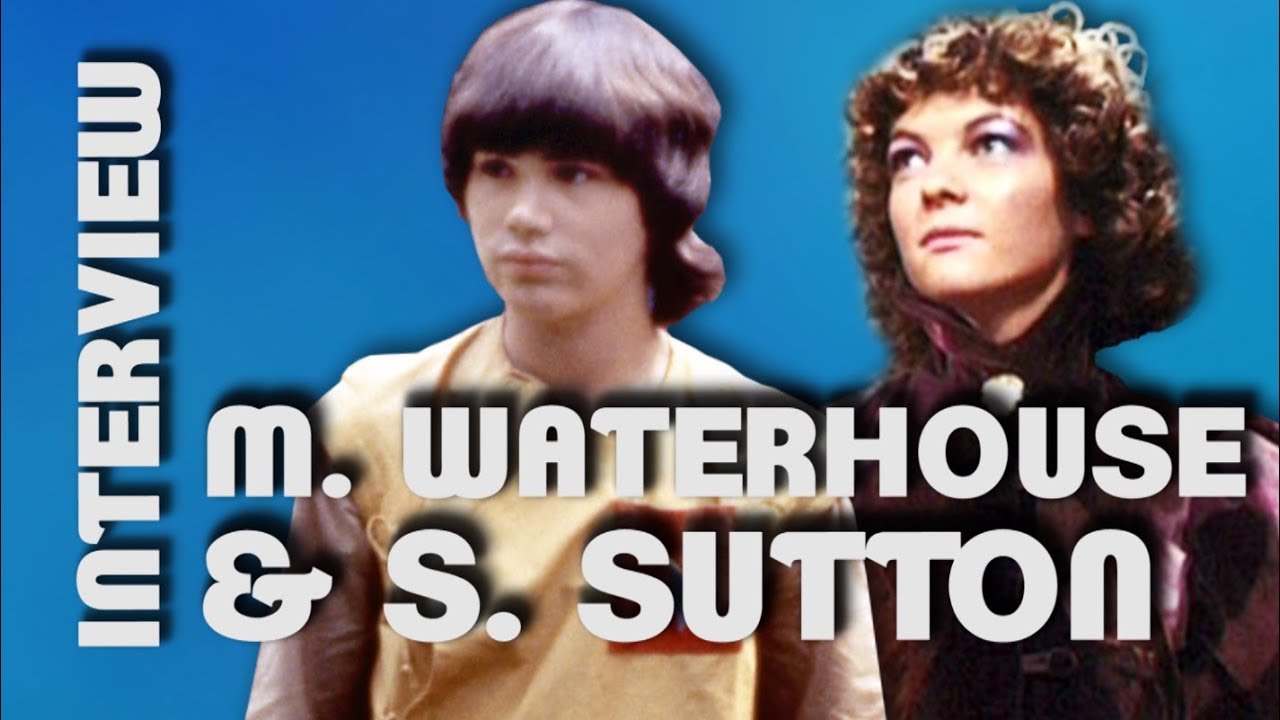SARAH SUTTON (Nyssa) et MATTHEW WATERHOUSE (Adric) - DOCTOR WHO ...